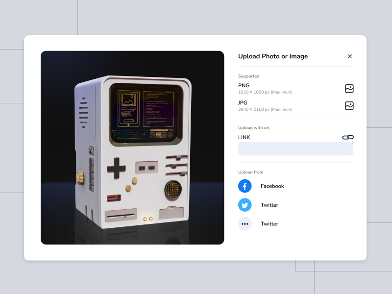 File Upload Component by Daniel posada on Dribbble File Upload Component by Daniel posada on Dribbble