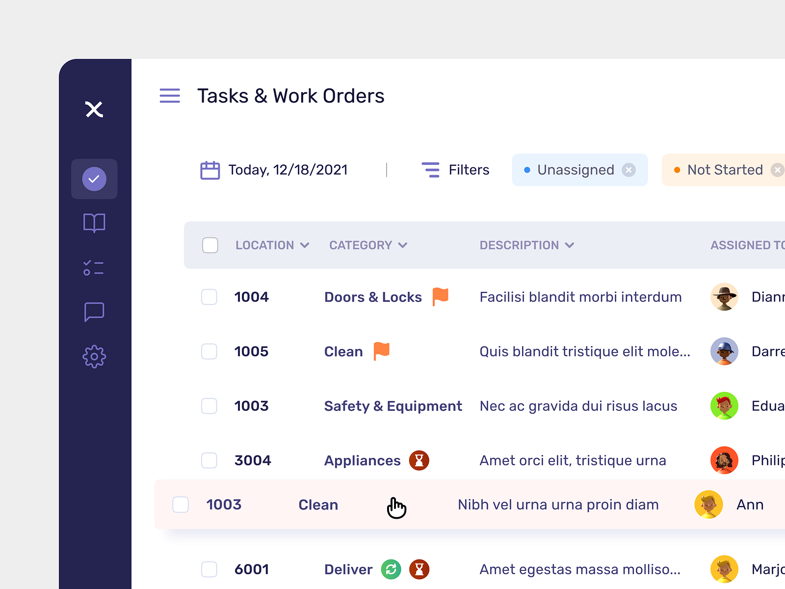 Xenia Tasks List by UXTeam on Dribbble