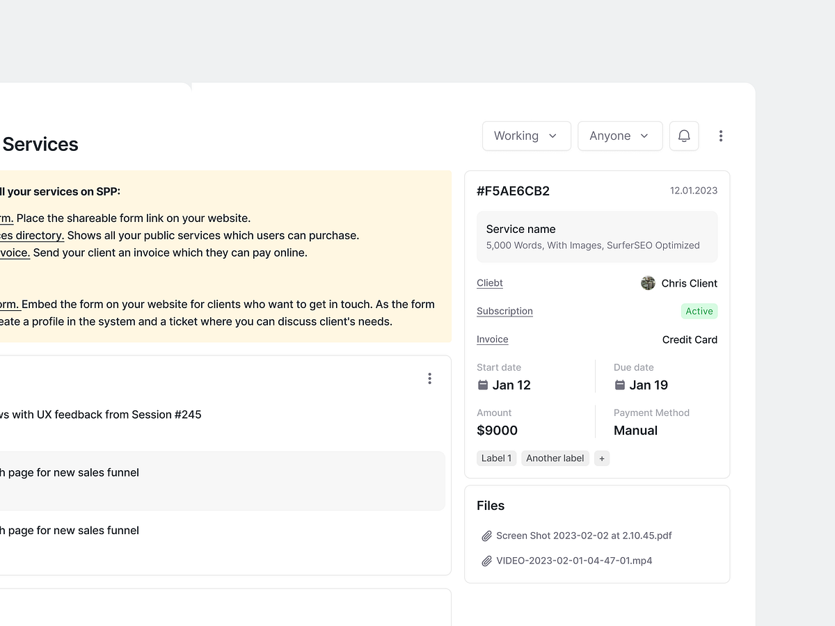 Stratis UI - Tasks Minimal by Monty Hayton on Dribbble