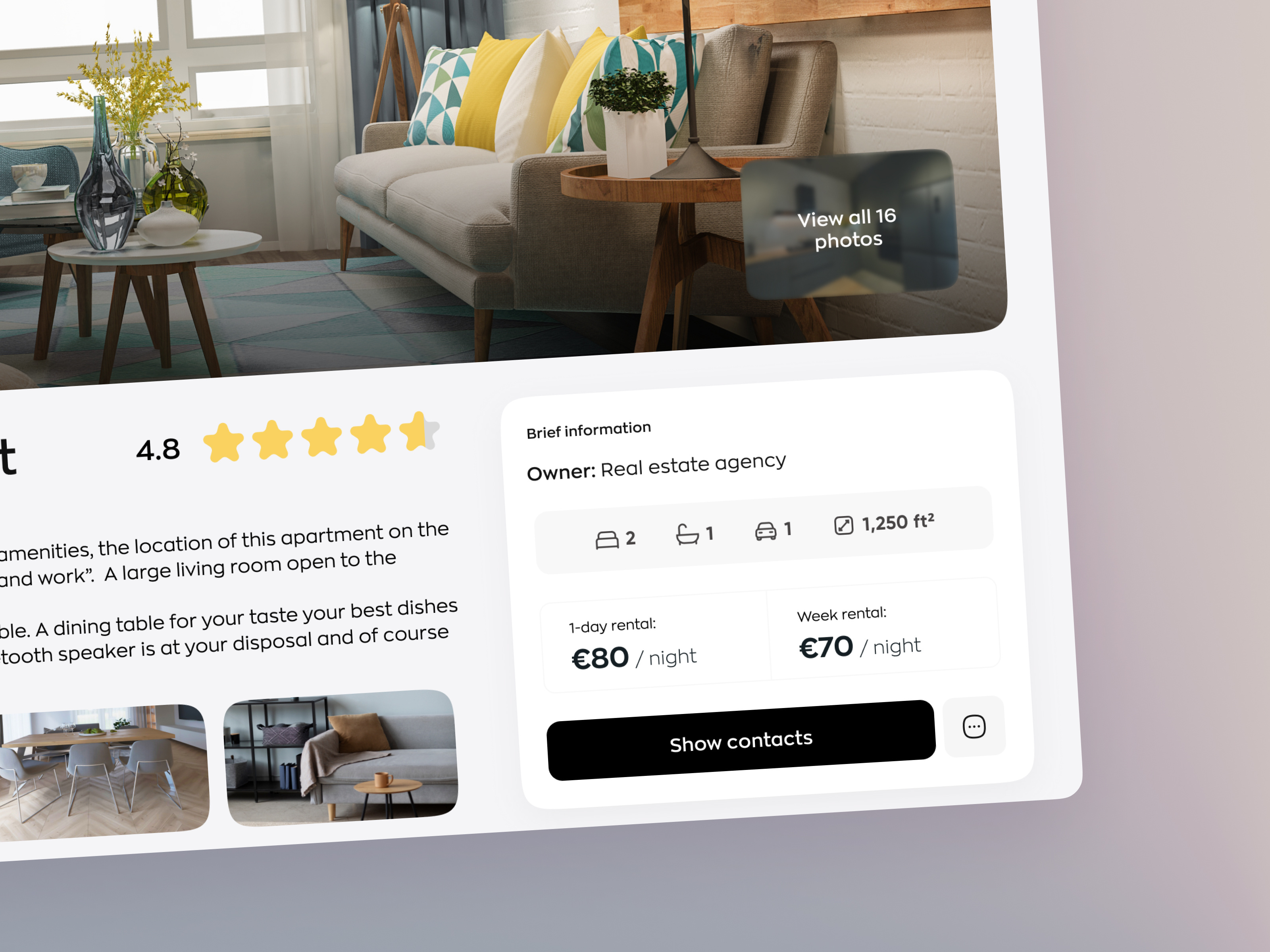 Real Estate Listings Website by Ronas IT | UI/UX Team on Dribbble
