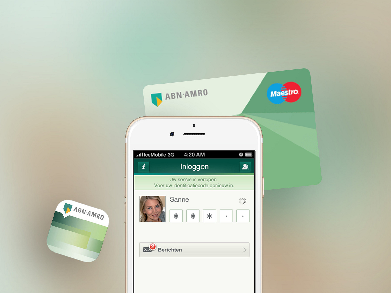 ABM AMRO Mobile Banking App by Reinout Dullaart on Dribbble