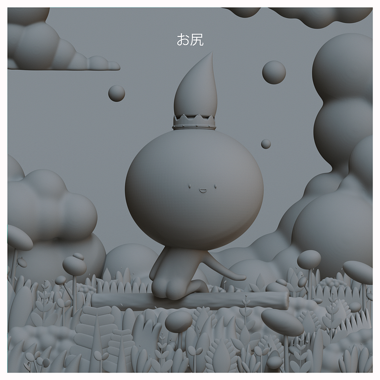 TiTi - Double cheeked up on a Thursday afternoon - 3D character by ...