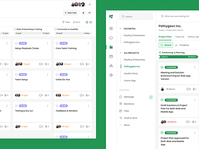 SquareTask Dashboard by Moses Obadeyi on Dribbble