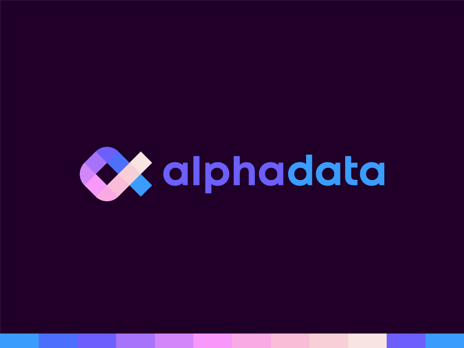 Alpha Data logo design for tech startup / retail analytics by Alex Tass ...