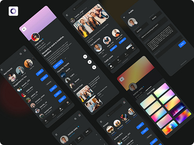 Day 05 - User Profile (Light & Dark Mode) by Sathish Reddy on Dribbble