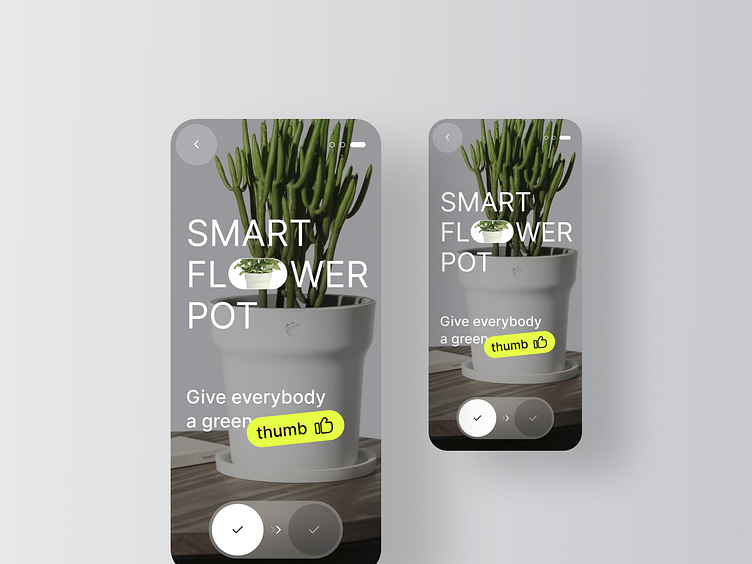 Smart Flower Pot App by Stav D. for RonDesignLab ⭐️ on Dribbble