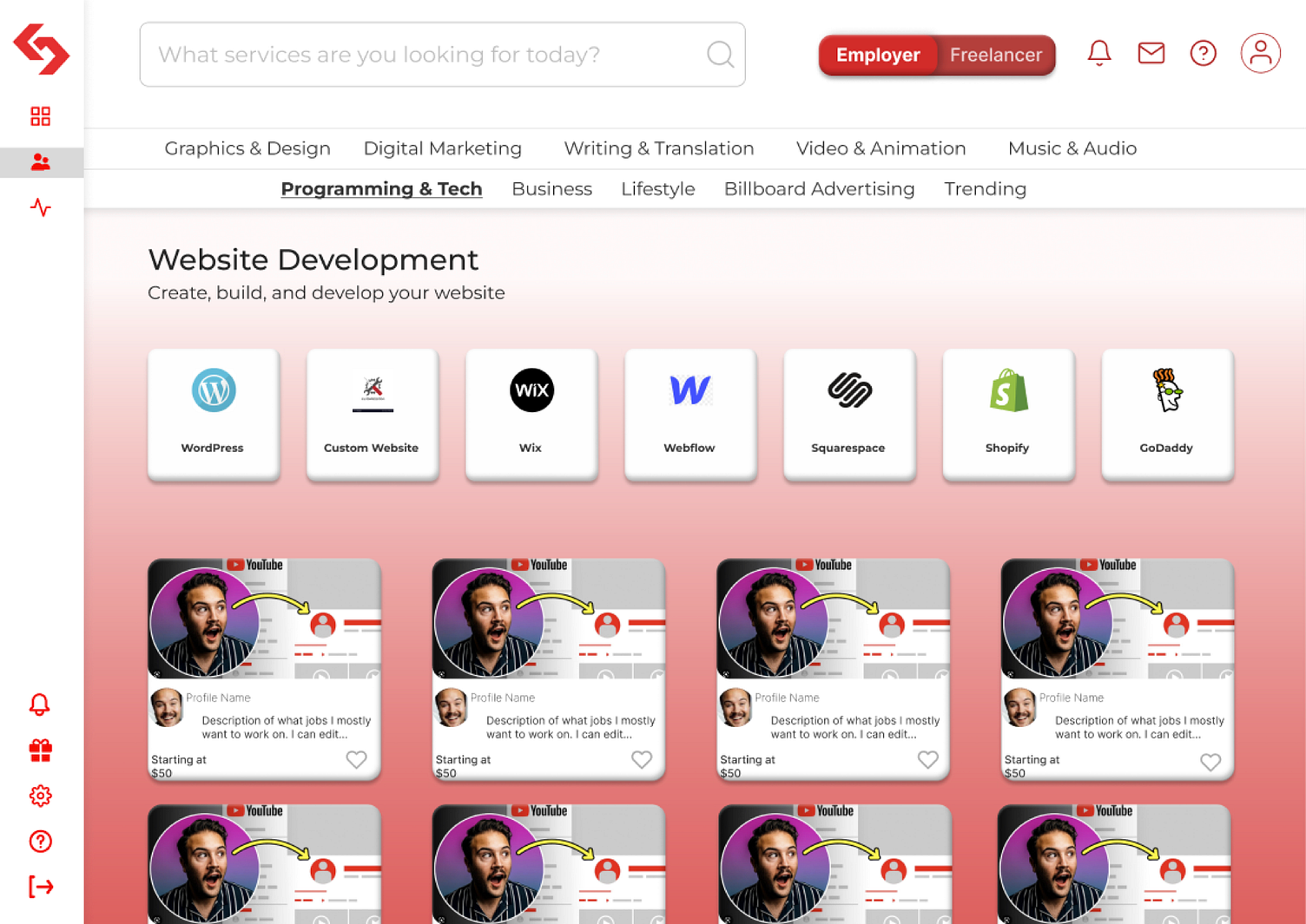 Daily UI Challenge 022, Search Bar & Filters by Kalen Berglind on Dribbble