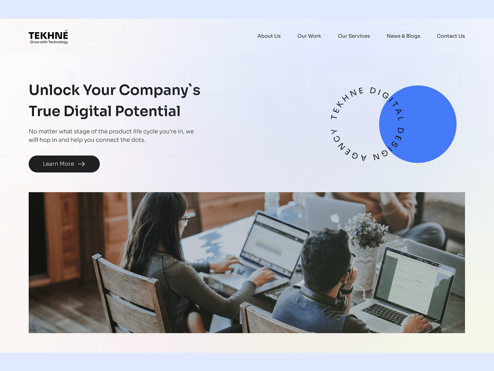 Simple Hero Section by Julius Ogunsola on Dribbble