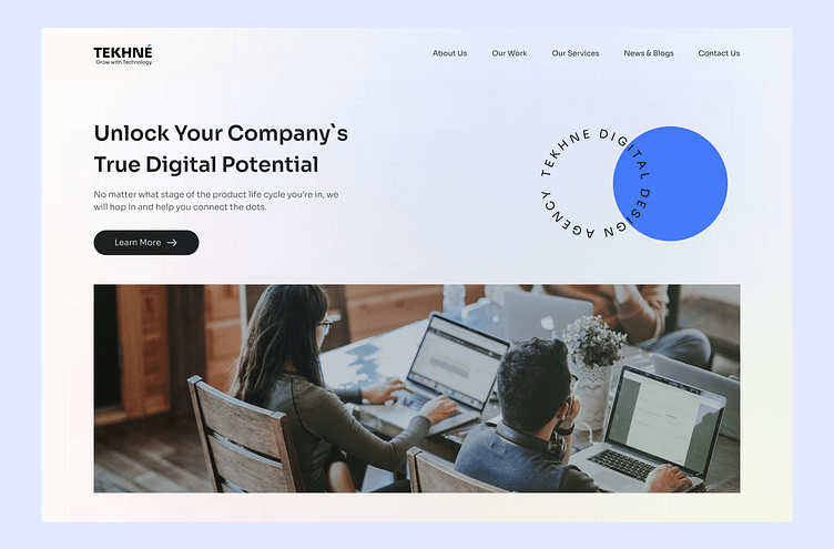 Simple Hero Section by Julius Ogunsola on Dribbble