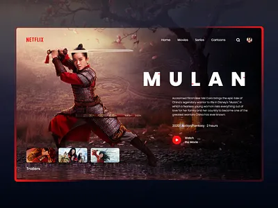 Netflix Landing Page designs, themes, templates and downloadable ...