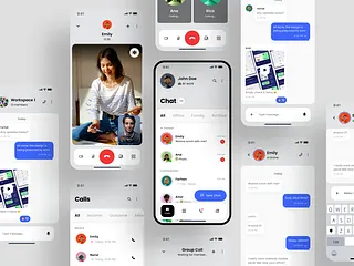 Video Call designs, themes, templates and downloadable graphic elements ...