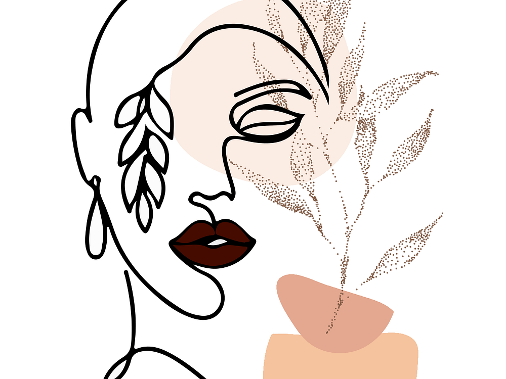 Leaves Line Drawing designs, themes, templates and downloadable graphic ...