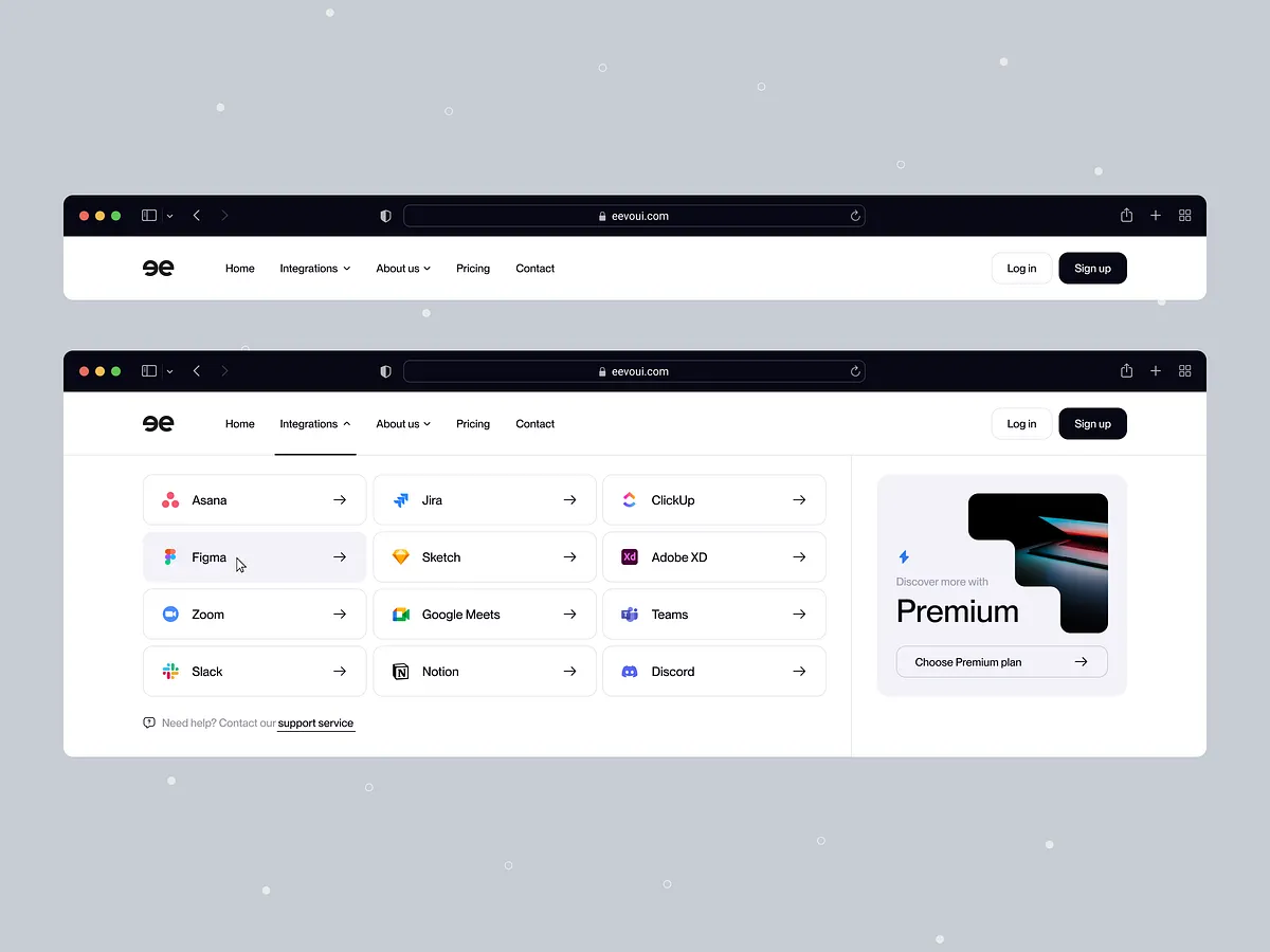 Header Navigation designs, themes, templates and downloadable graphic ...