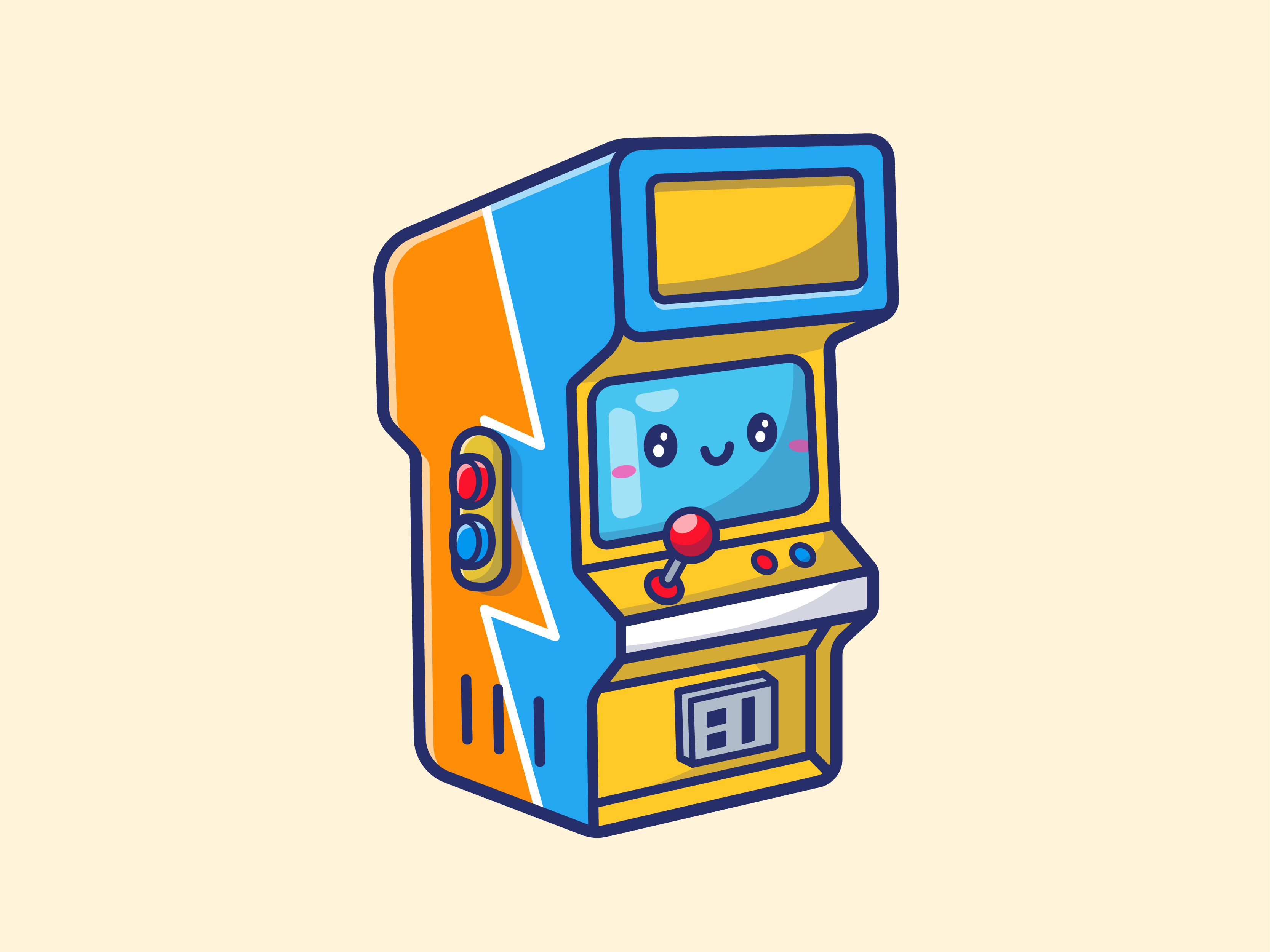 Cute Arcade Machine🎰 by catalyst on Dribbble