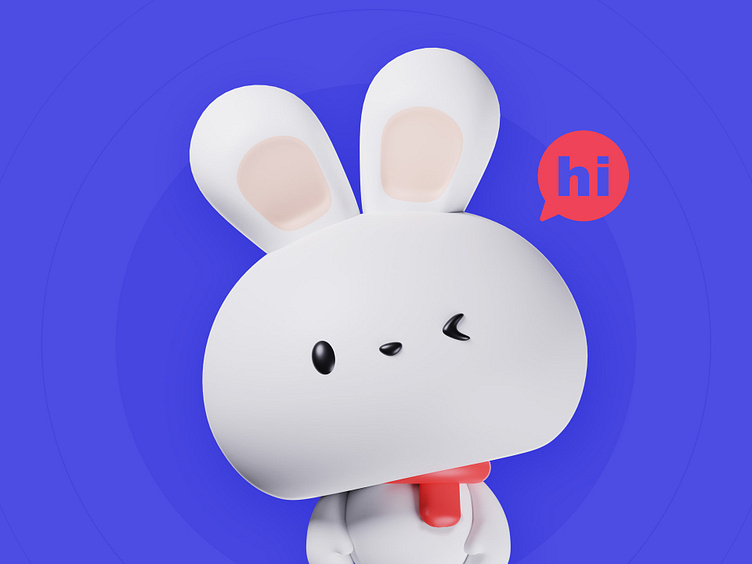 IP design-rabbit by funchiao on Dribbble