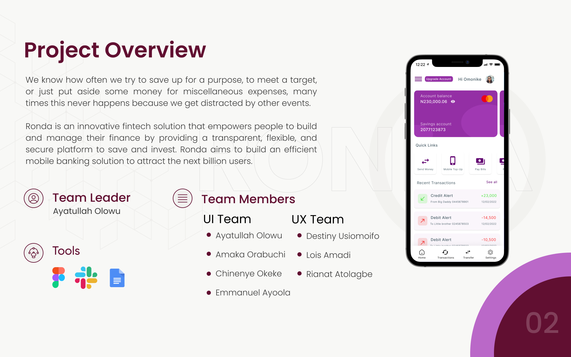 Ronda App UIUX Design by Ayoola Tosin on Dribbble