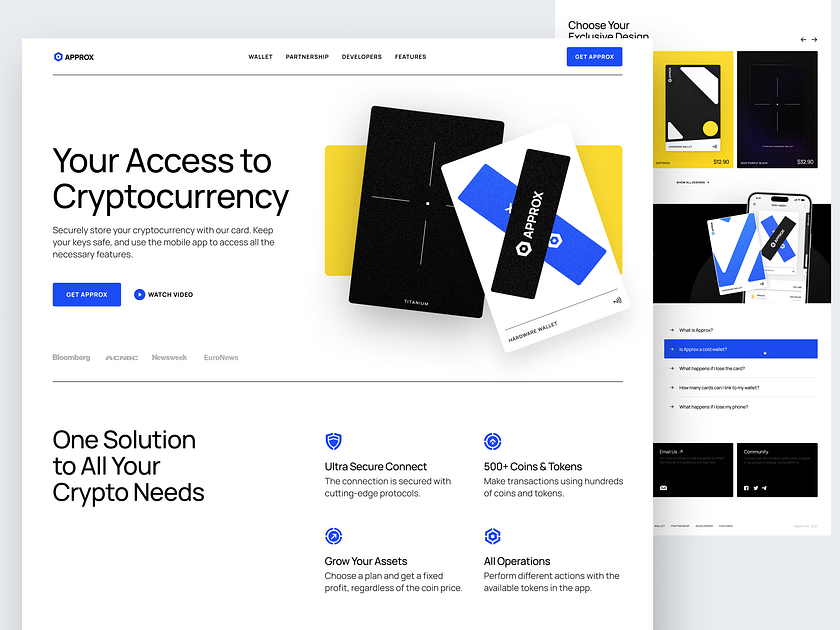 Browse thousands of Crypto Website images for design inspiration | Dribbble