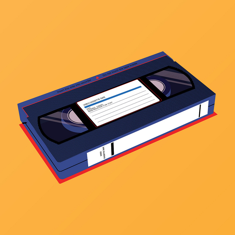 VCR vector illustration by Raquel on Dribbble