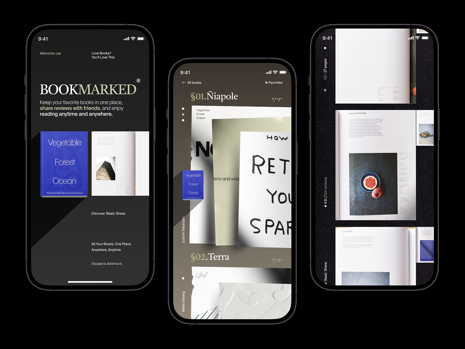 Books Library Mobile App Concept By Lay Ux Ui And Branding For