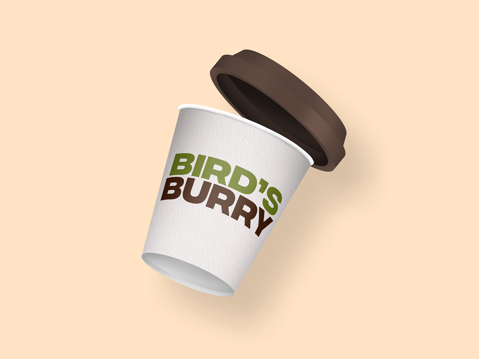 Rather Cheeky Cup by Birdsburry on Dribbble
