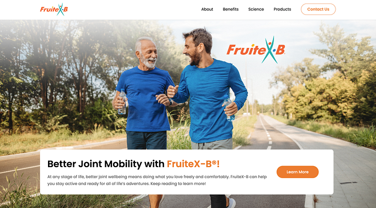 FruiteX-B Webflow Website by Cosmico Studios on Dribbble