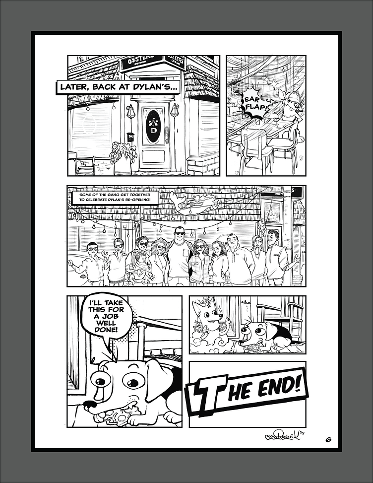 Commission for Comic Strip by Roshaun Arnold on Dribbble