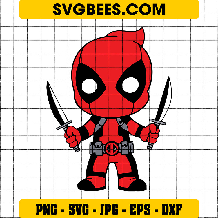Deadpool SVG by SVGbees: SVG Files for Cricut - Get Premium SVGs on ...