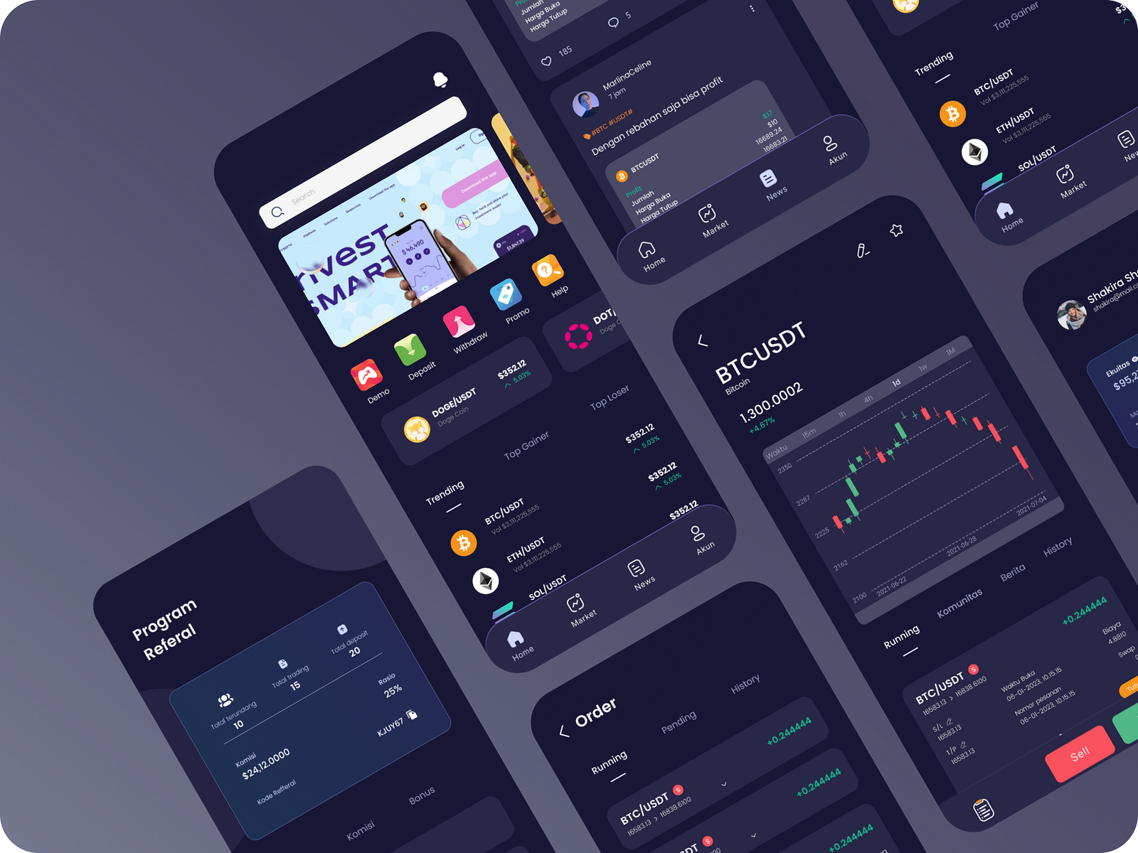 Crypto Trading Mobile App by Gusti Zatnykha on Dribbble Crypto Trading Mobile App by Gusti Zatnykha on Dribbble