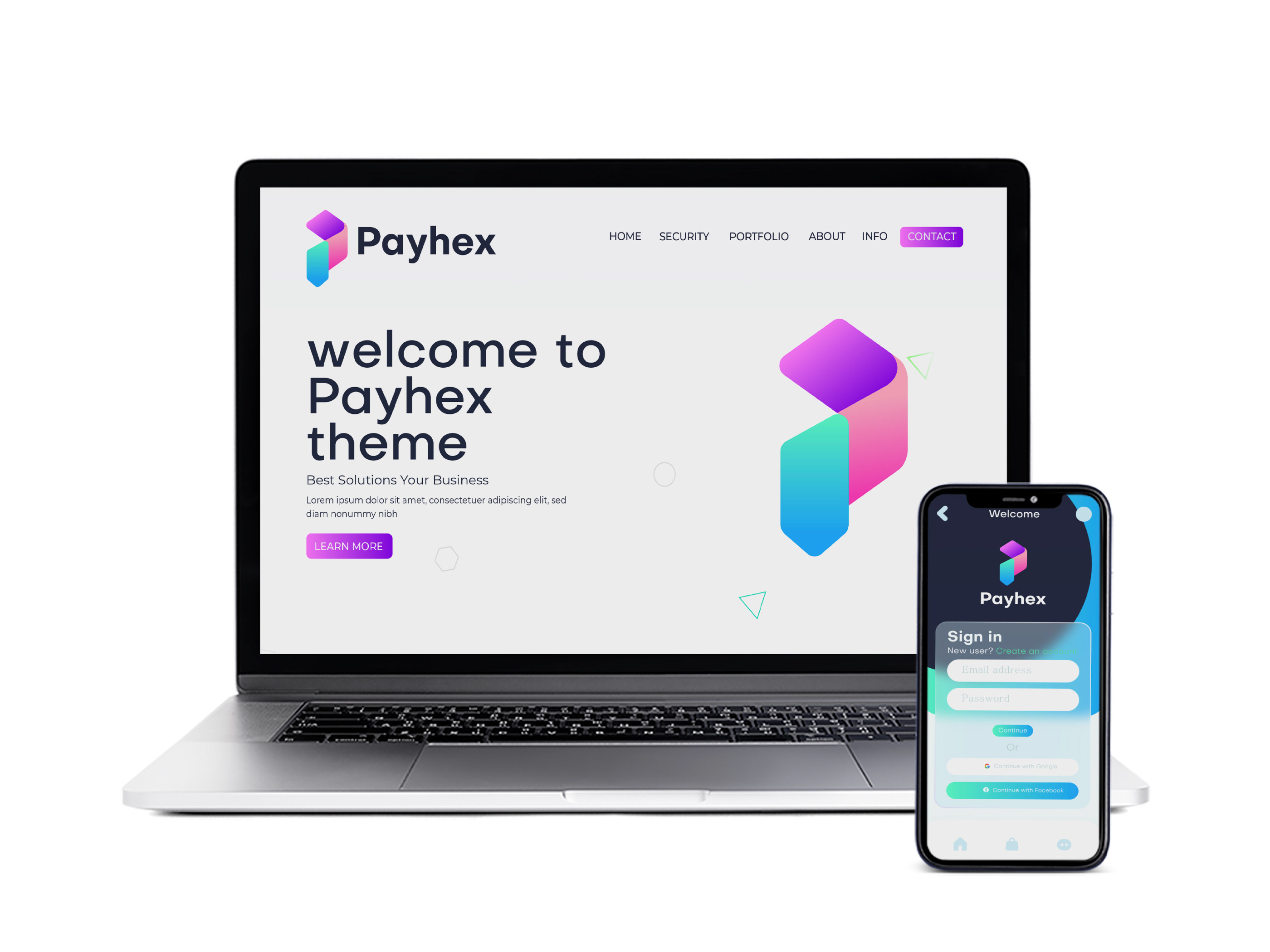 Payhex Brand Identity design, Brand Book, Branding, logo by MA Rakib ...