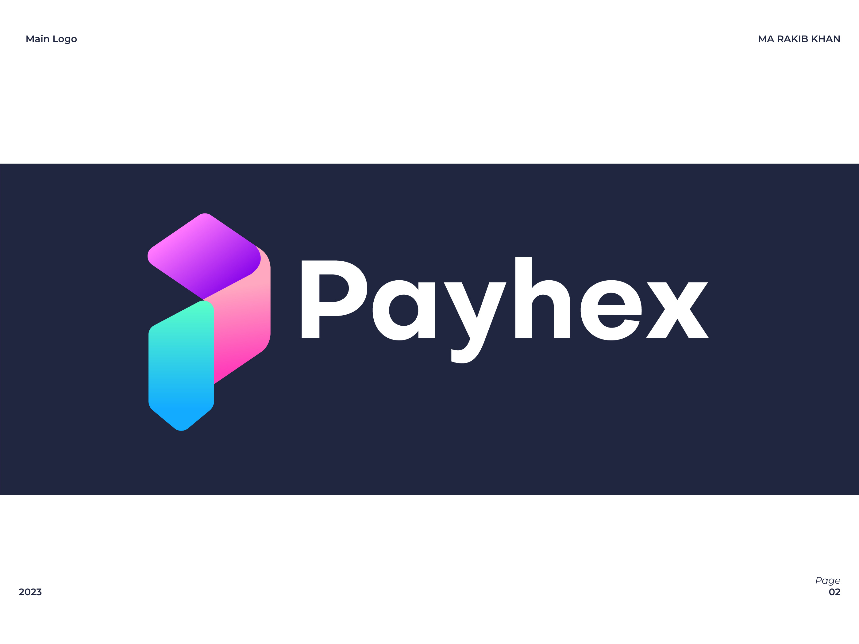 Payhex Brand Identity design, Brand Book, Branding, logo by MA Rakib ...