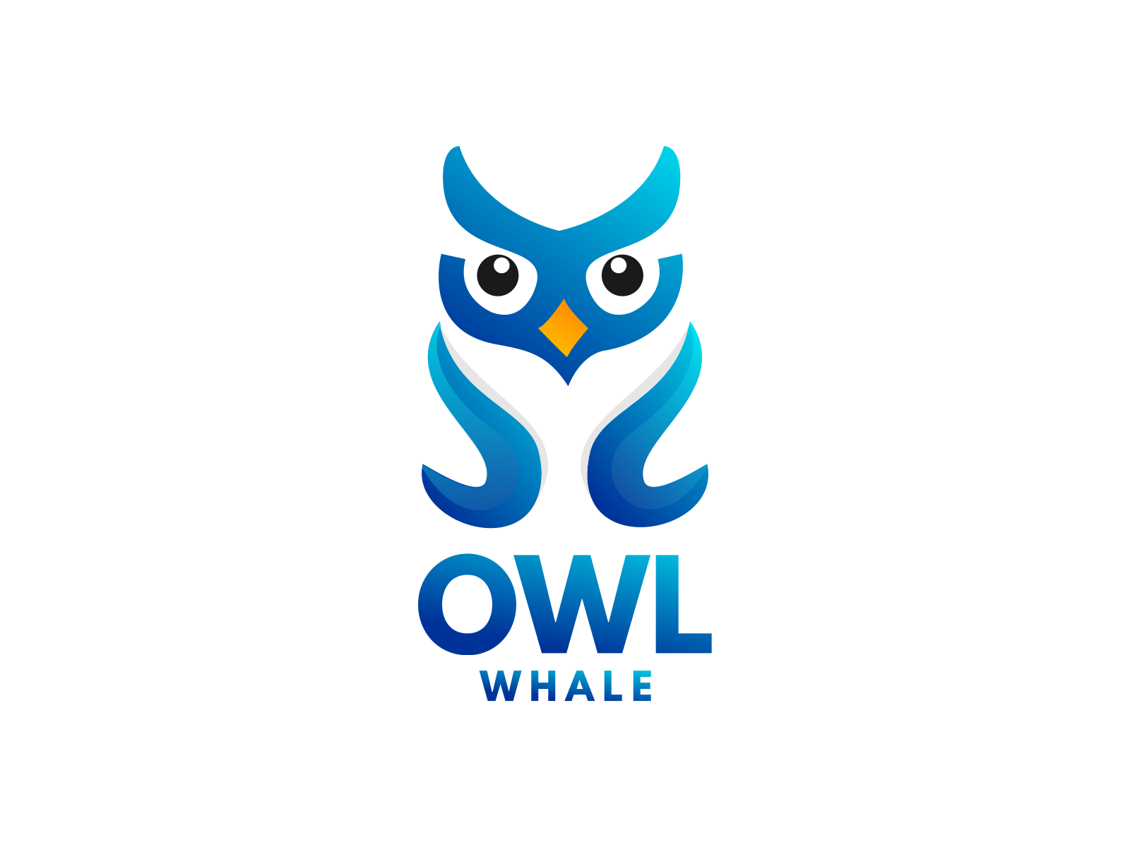 OWL COMBINATION WITH WHALE by Rinaldo on Dribbble