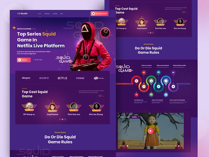 Browse thousands of Game Web images for design inspiration | Dribbble
