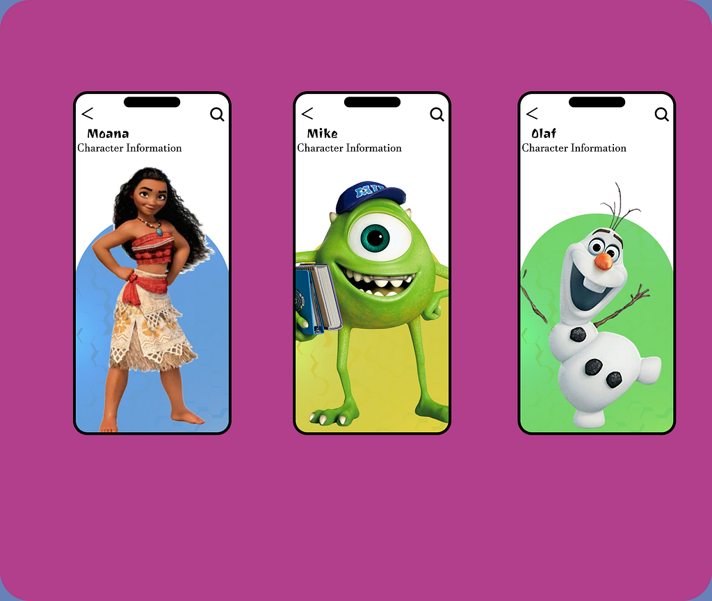 Ui Design For Cartoon by Mian Muzammil on Dribbble