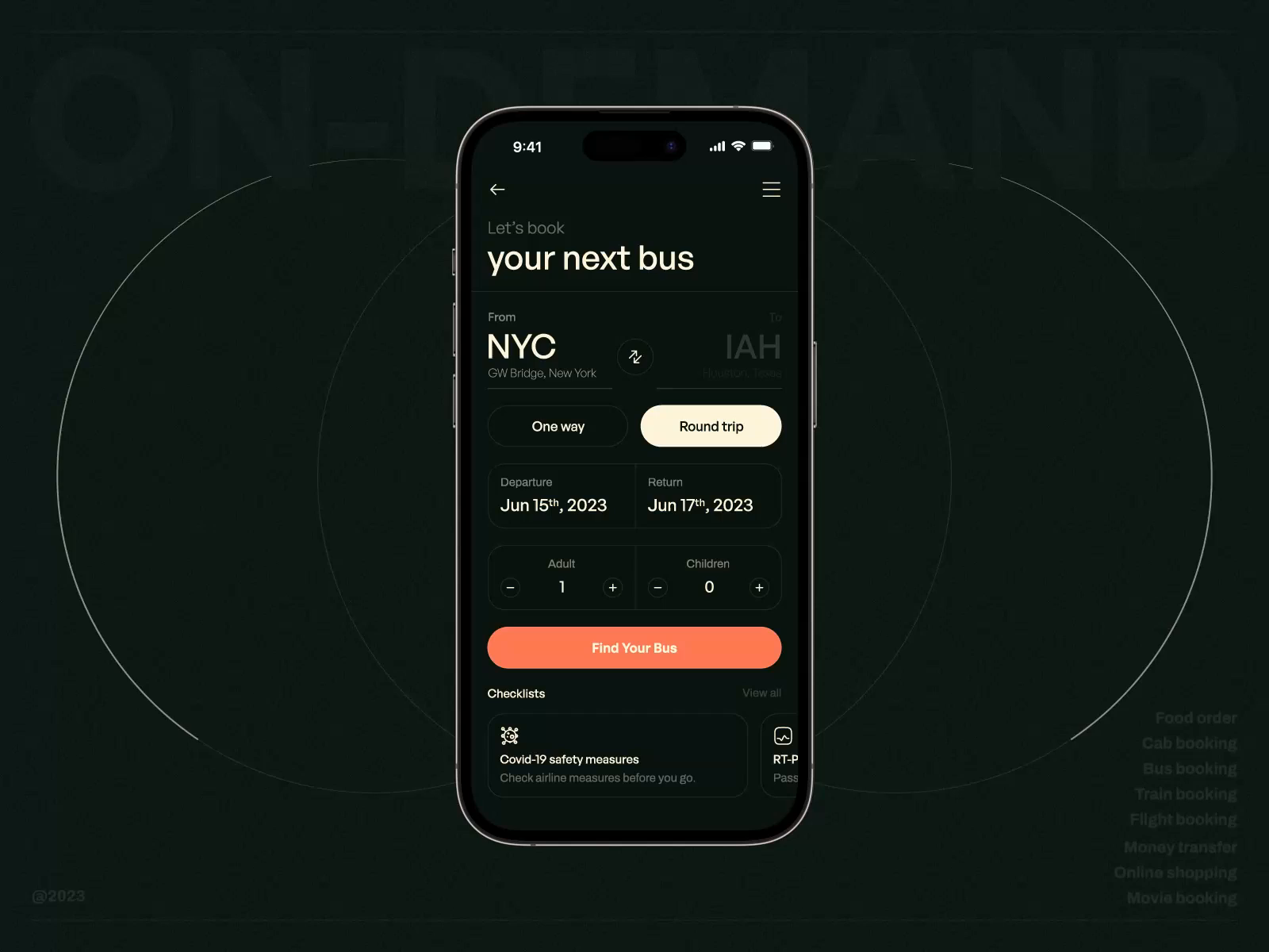 Bus Booking App by 300Mind UI/UX for 300Mind on Dribbble