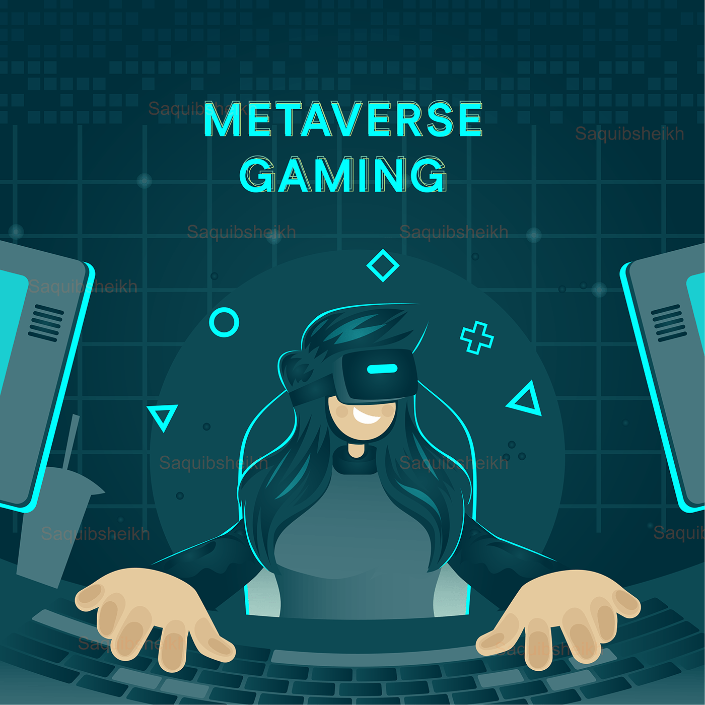 Metaverse Iillustration designs, themes, templates and downloadable ...