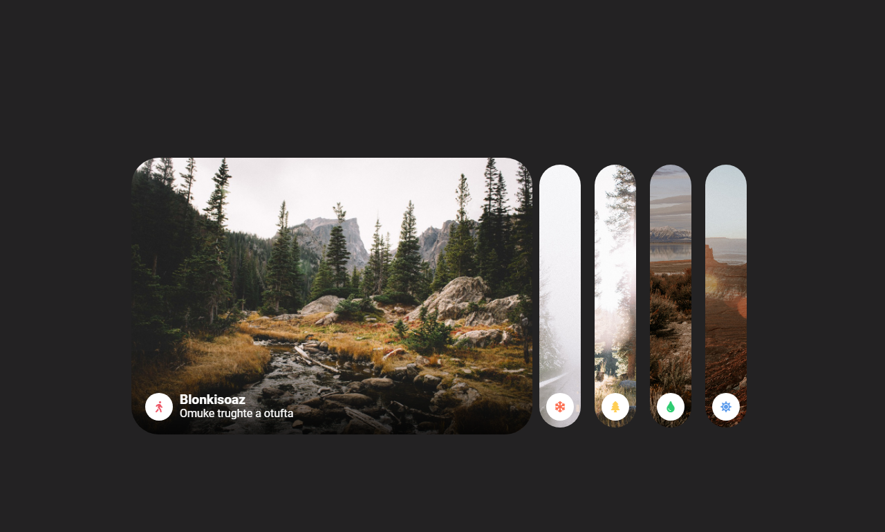 Responsive image gallery slider by Turjo S. on Dribbble