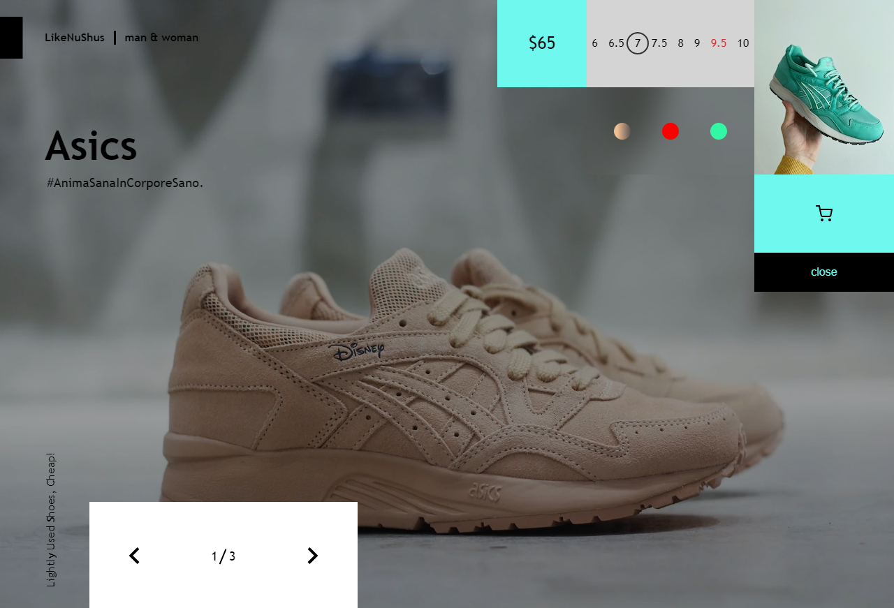 E-commerce-slider by Turjo S. on Dribbble