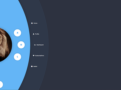 Radial Nav Menu designs, themes, templates and downloadable graphic ...