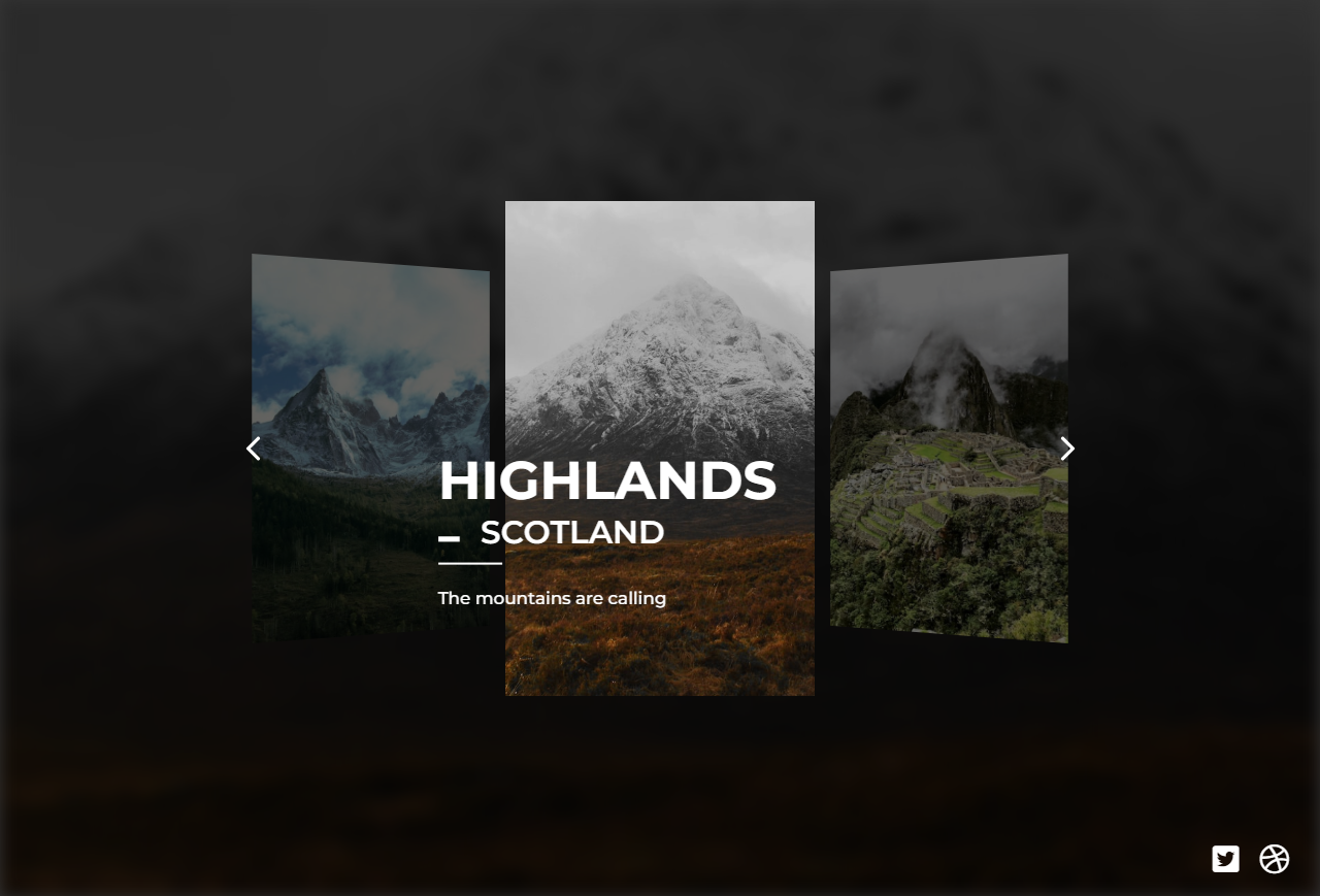 Responsive Image Gallery Slider by Turjo S. on Dribbble