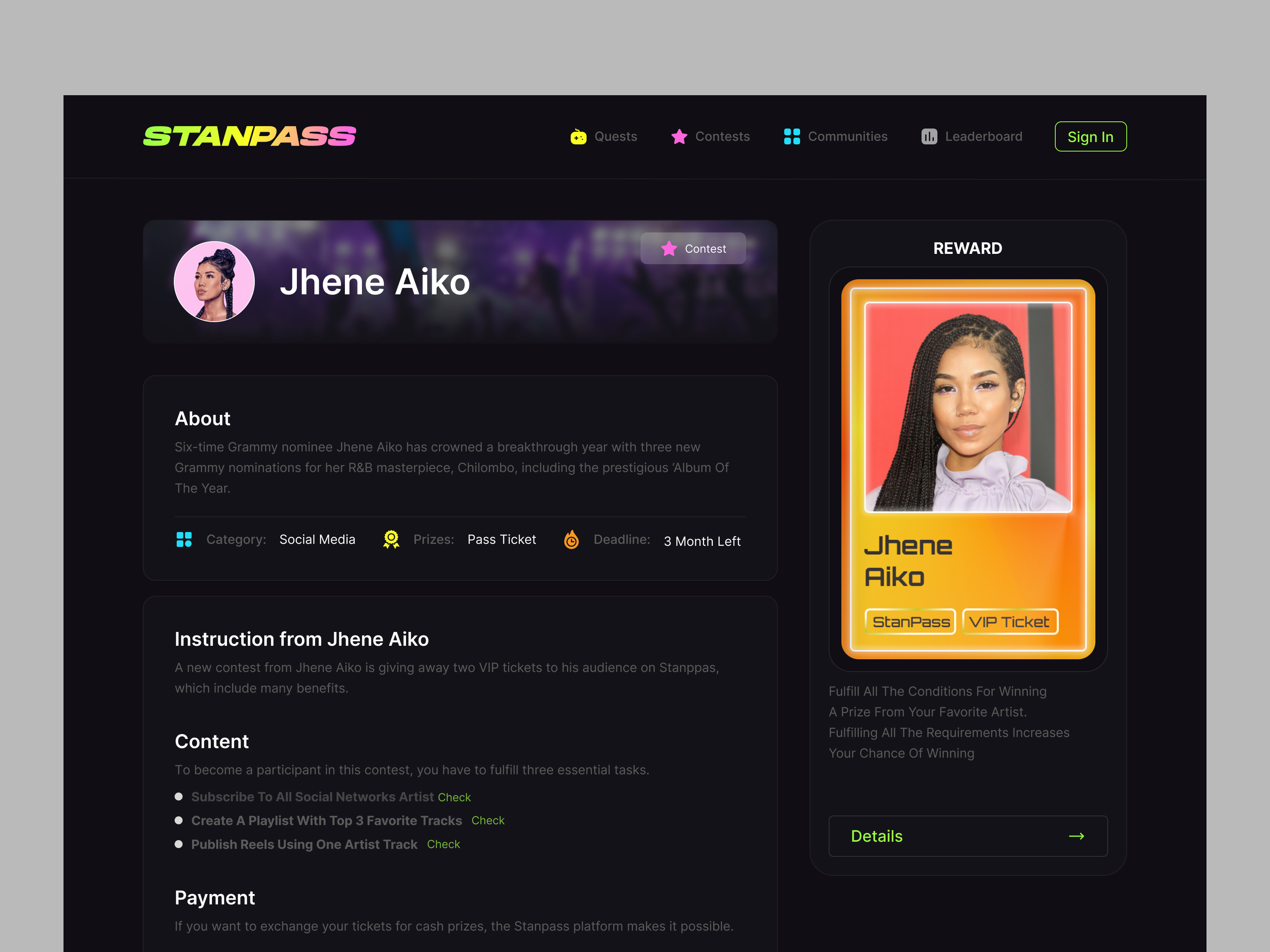 Gamified Fans Platform by Awesomic on Dribbble