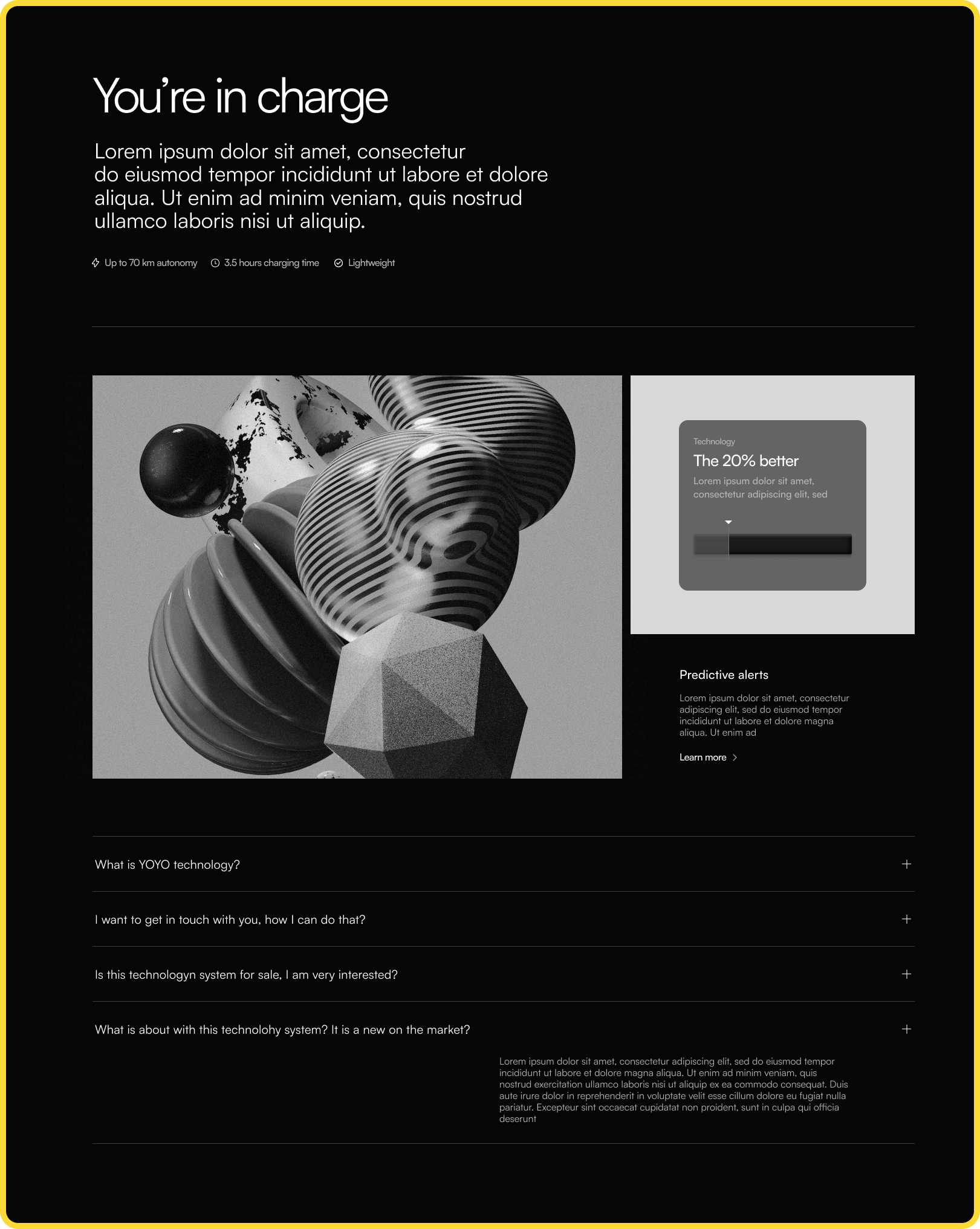 Yolo - Webflow Business Landing Page by Atwww on Dribbble