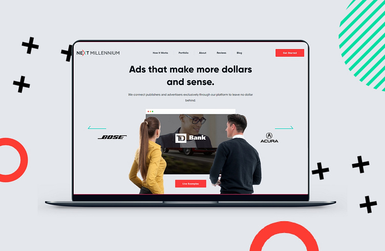 Next Millennium Case Study by Forwardslash on Dribbble