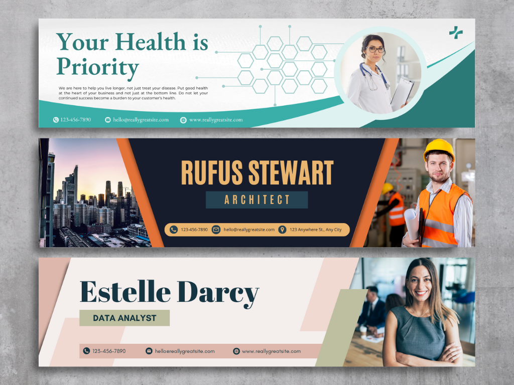 Professional LinkedIn Banner by Radek Hangradika Wardhana on Dribbble