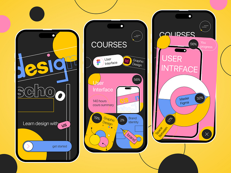Learning Courses Mobile IOS App by Serj Lukianov on Dribbble