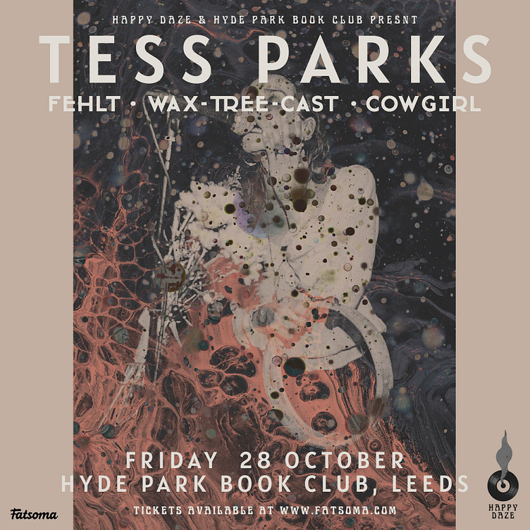 Tess Parks - Poster & Social Media Artwork. by daarrr_art on Dribbble