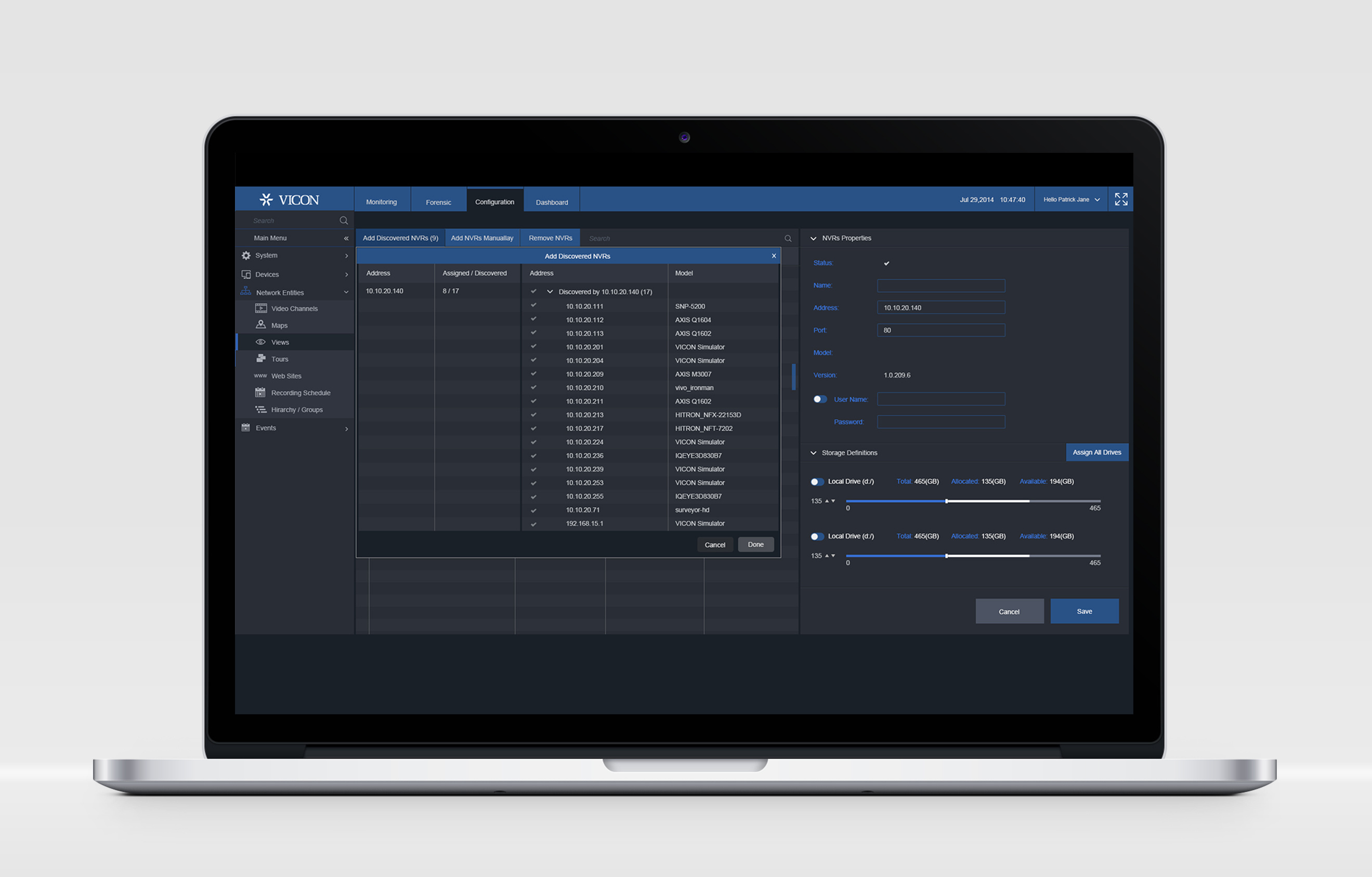 Vicon- security access control systems by Einav Gilat on Dribbble