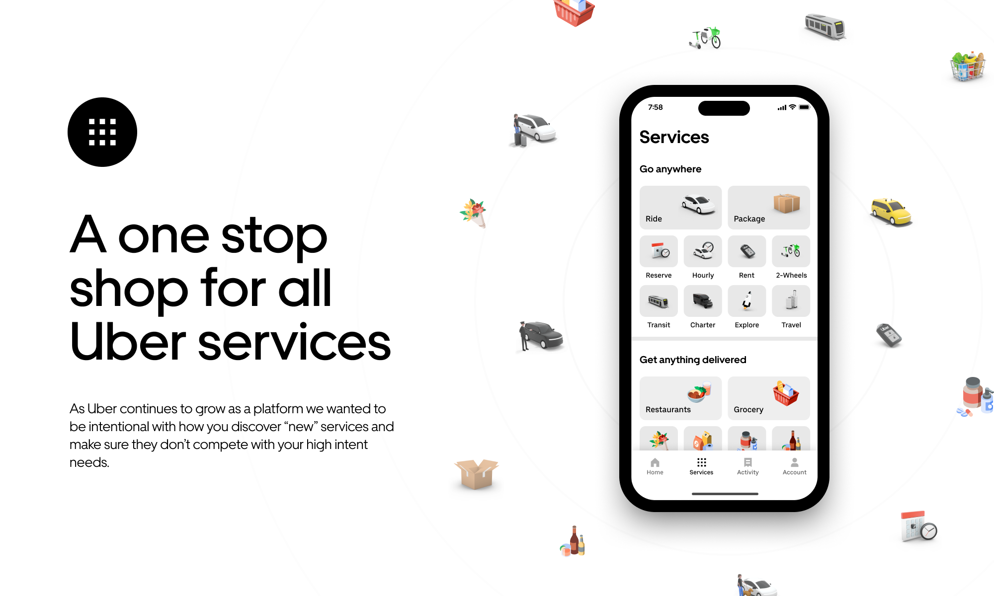 The re-designed Uber App by Charlie Waite on Dribbble