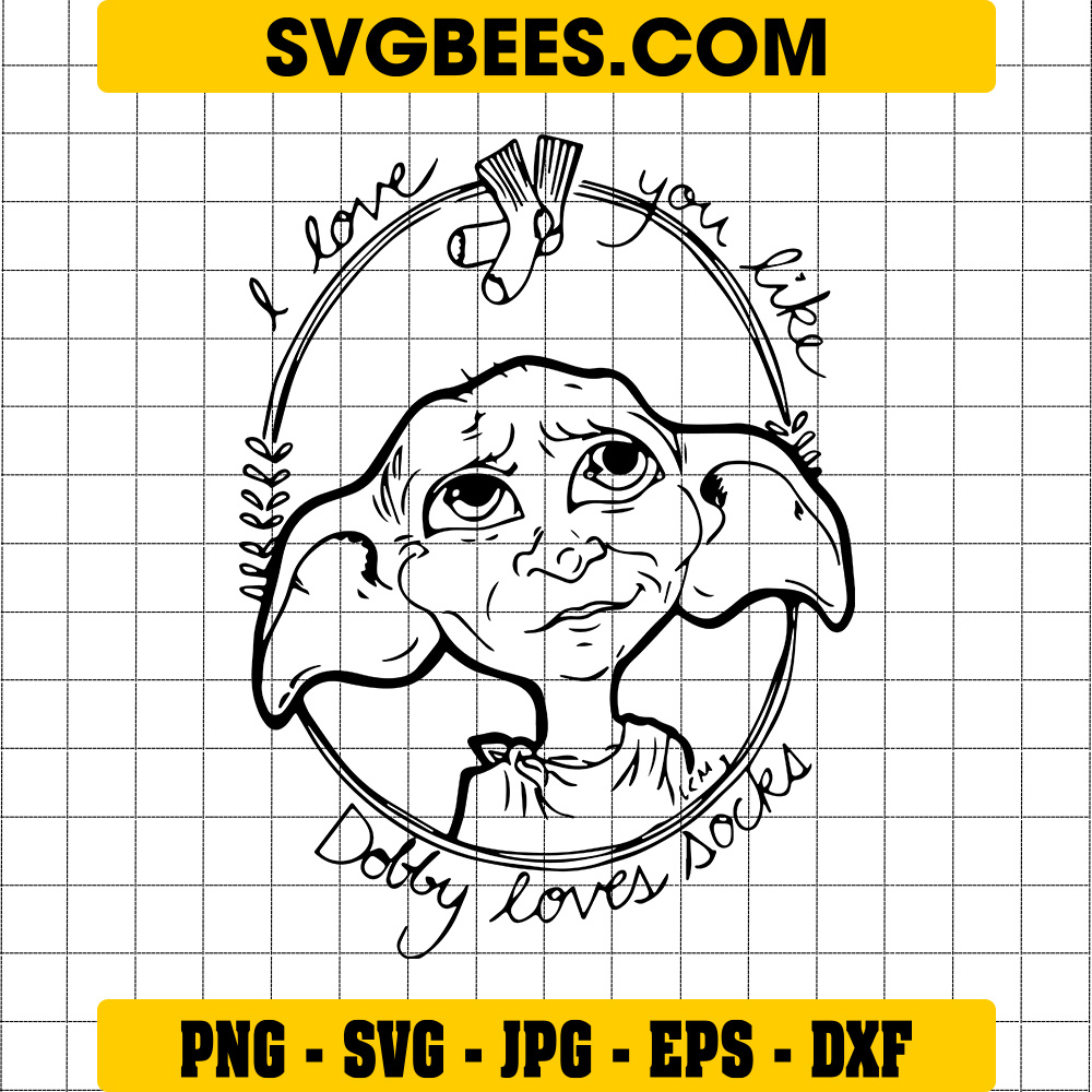 Dobby Harry Potter SVG by SVGbees: SVG Files for Cricut - Get Premium ...