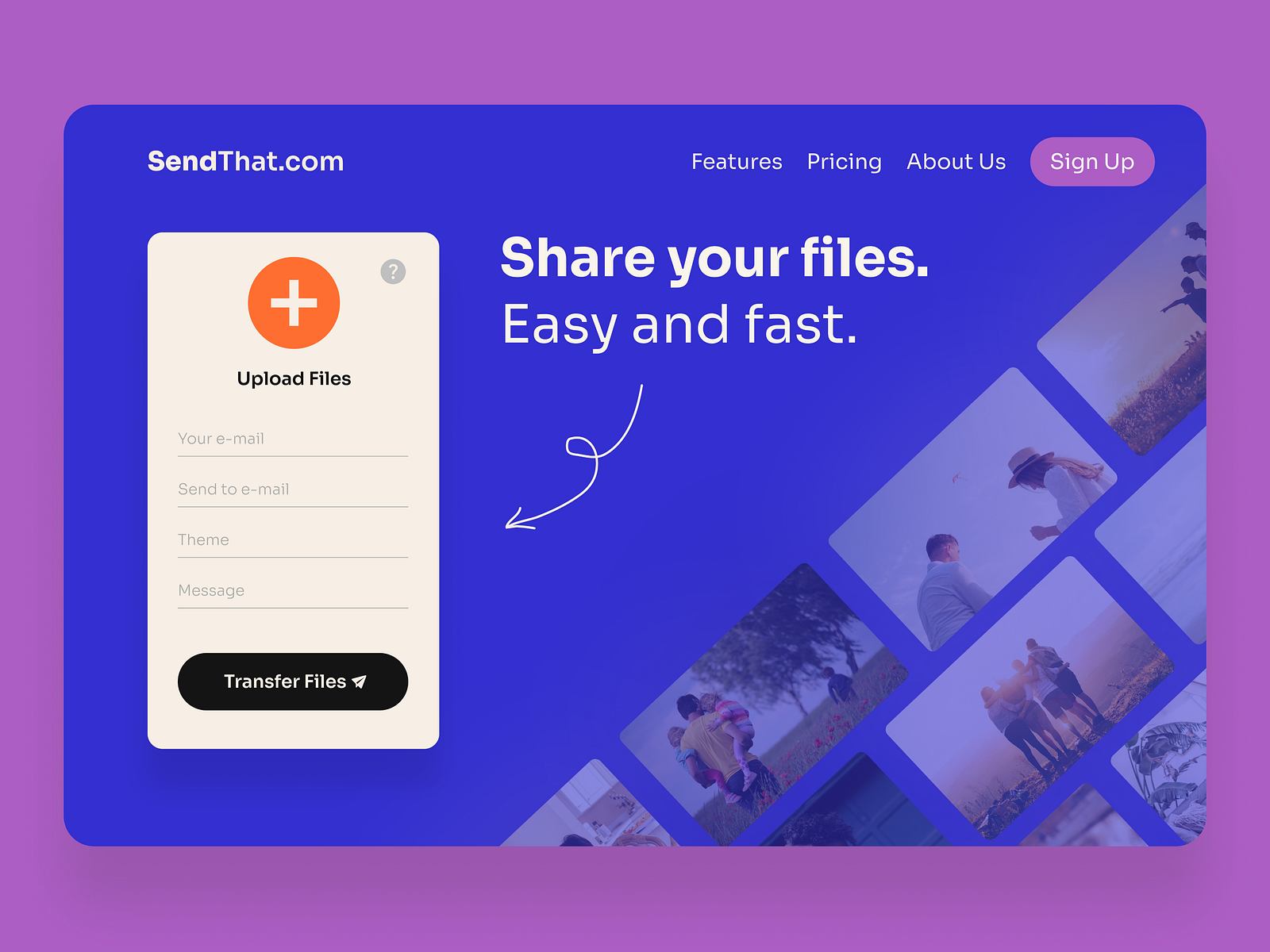 File transfer by Alex Rezanov 🇺🇦 on Dribbble