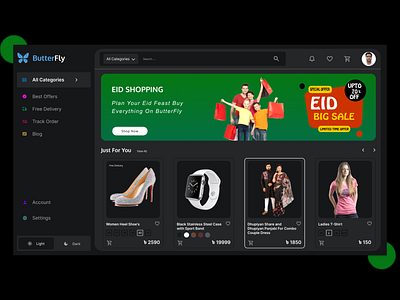 E-Commerce Website UI/UX by Nazmul UX UI on Dribbble
